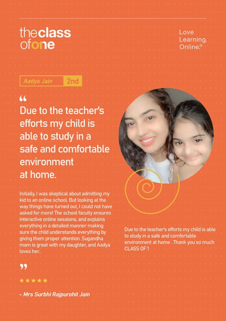 The Class Of One Global Online School Admissions Open for 2025 - 26